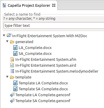 Capella M2Doc tutorial - M2Doc